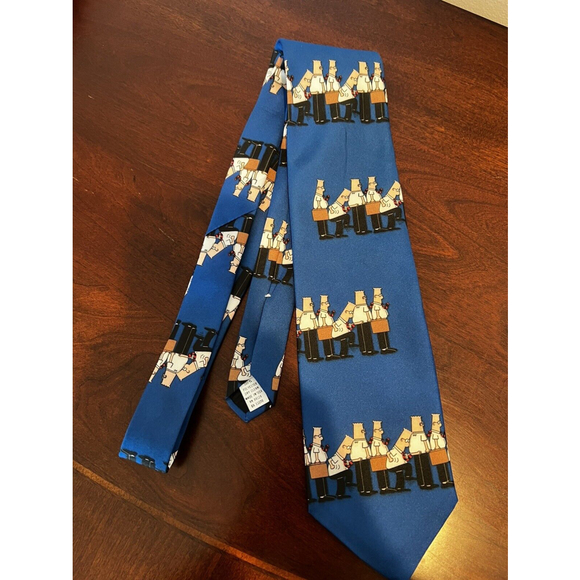 Ralph Marlin | Accessories | Ralph Marlin Tie Dilbert Blue Cartoon Fun ...
